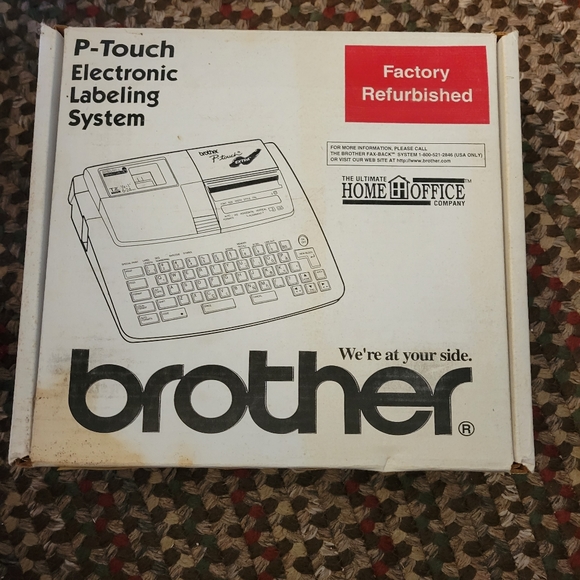 Brother | Other | Ptouch Brother Rpt58c Electronic Labeling System ...